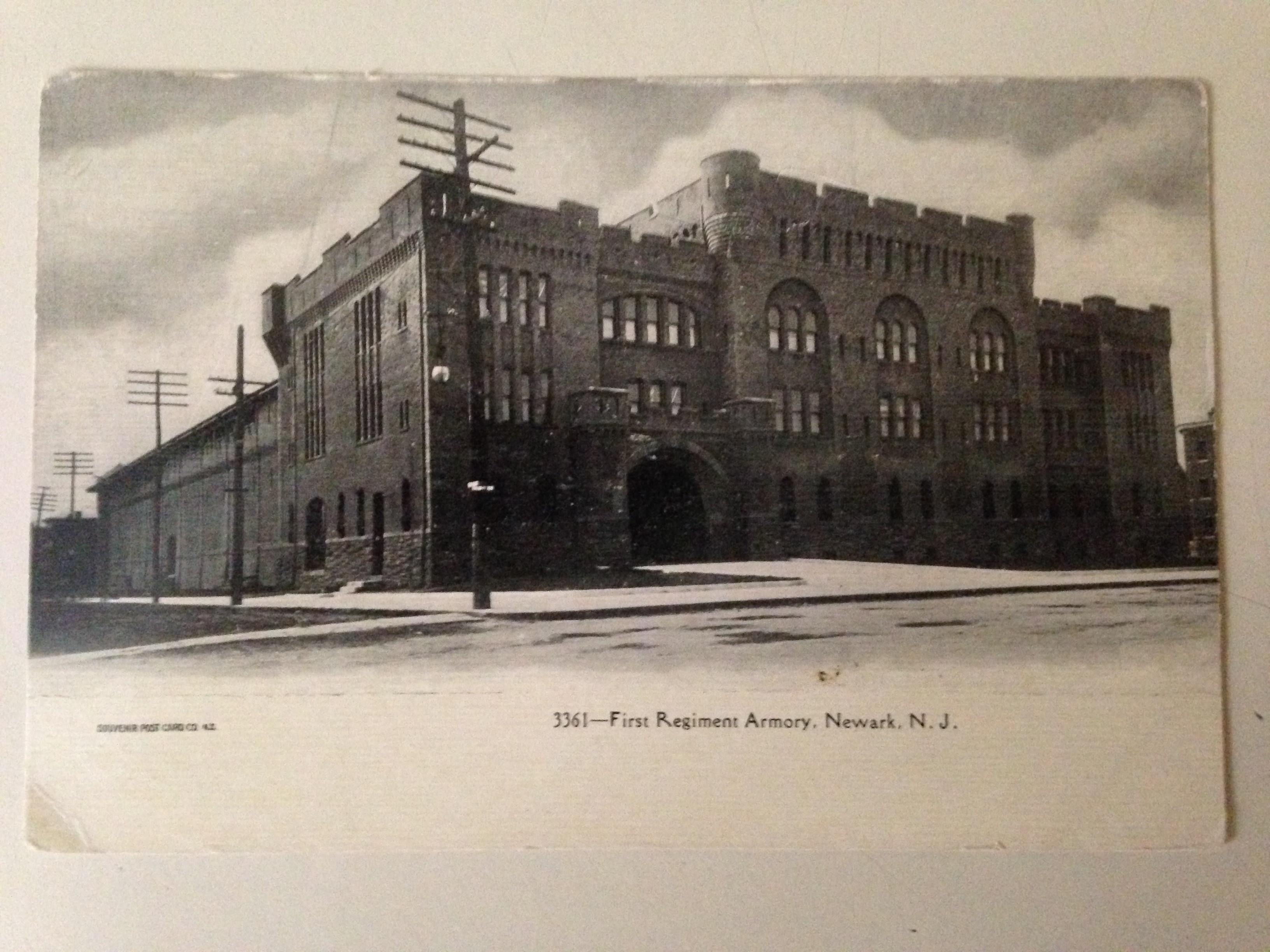 The First Regiment Armory on Sussex Avenue and Jay Street – Newark's Attic