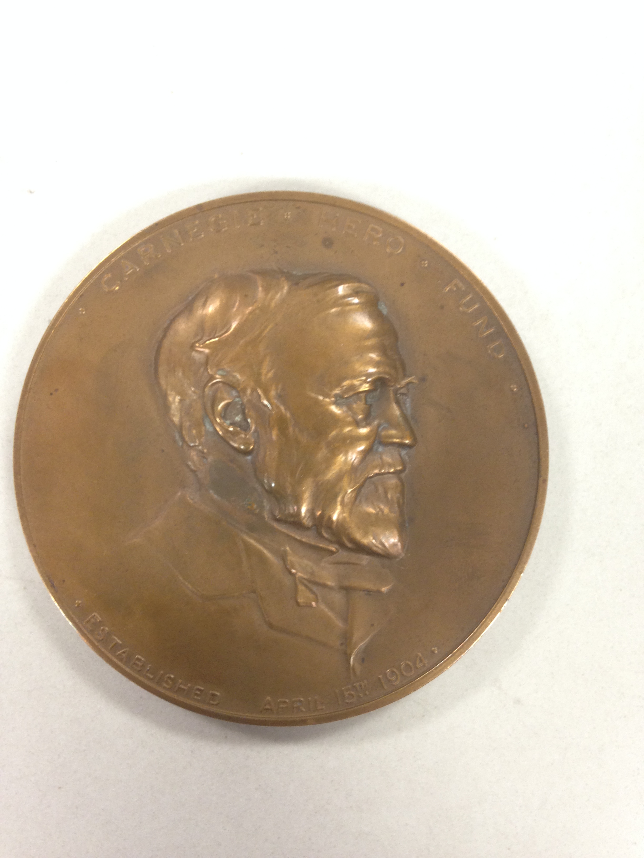 CARNEGIE HERO MEDAL TO J.LOUNSBERRY NEWARK,NJ JANUARY 17,1955 – Newark ...